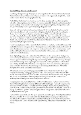 Simply explained: Grade 9 Creative Writing Short Story: Scary Graveyard ...