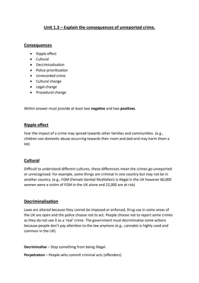 The Ripple Effect of Unreported Crimes: Easy Examples for Kids ...