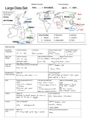 Fun Edexcel Maths PDF: A Kid’s Cheat Sheet for Large Data Sets (Maths ...