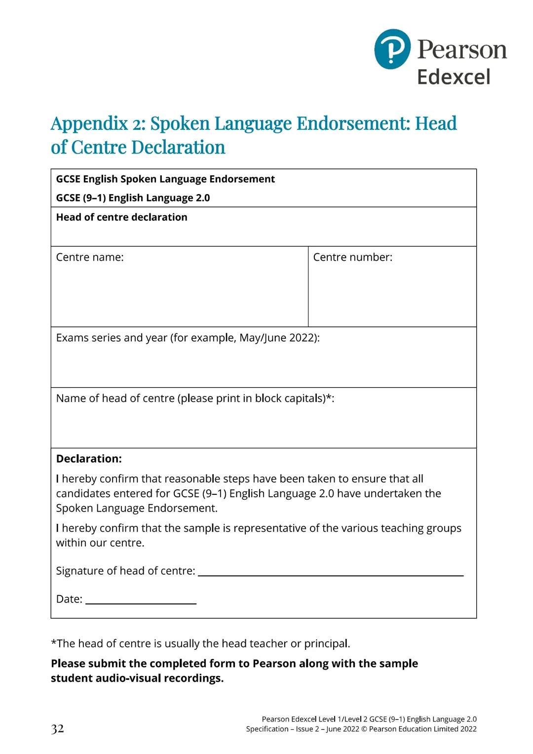 English Language Specification (Edexcel) (English Lang.) as PDF - Knowunity
