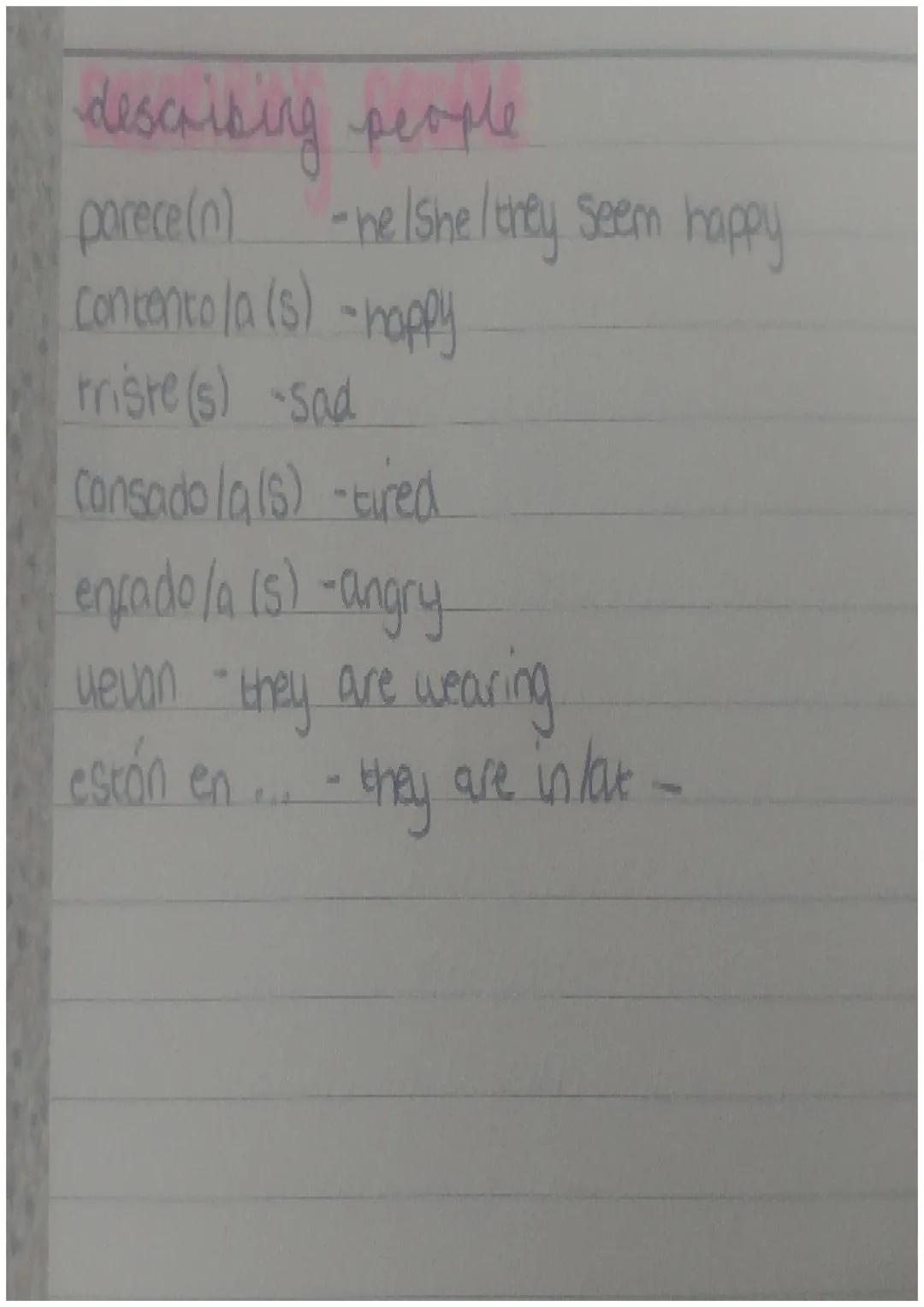 Spanish speaking flashcards (Spanish) - Knowunity