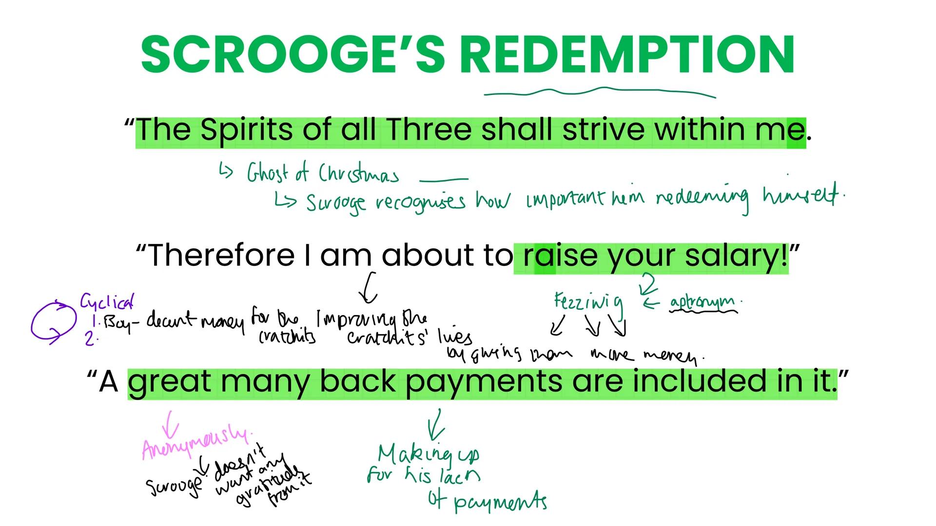 Simply explained: A Christmas Carol Quotes and Analysis for Key ...