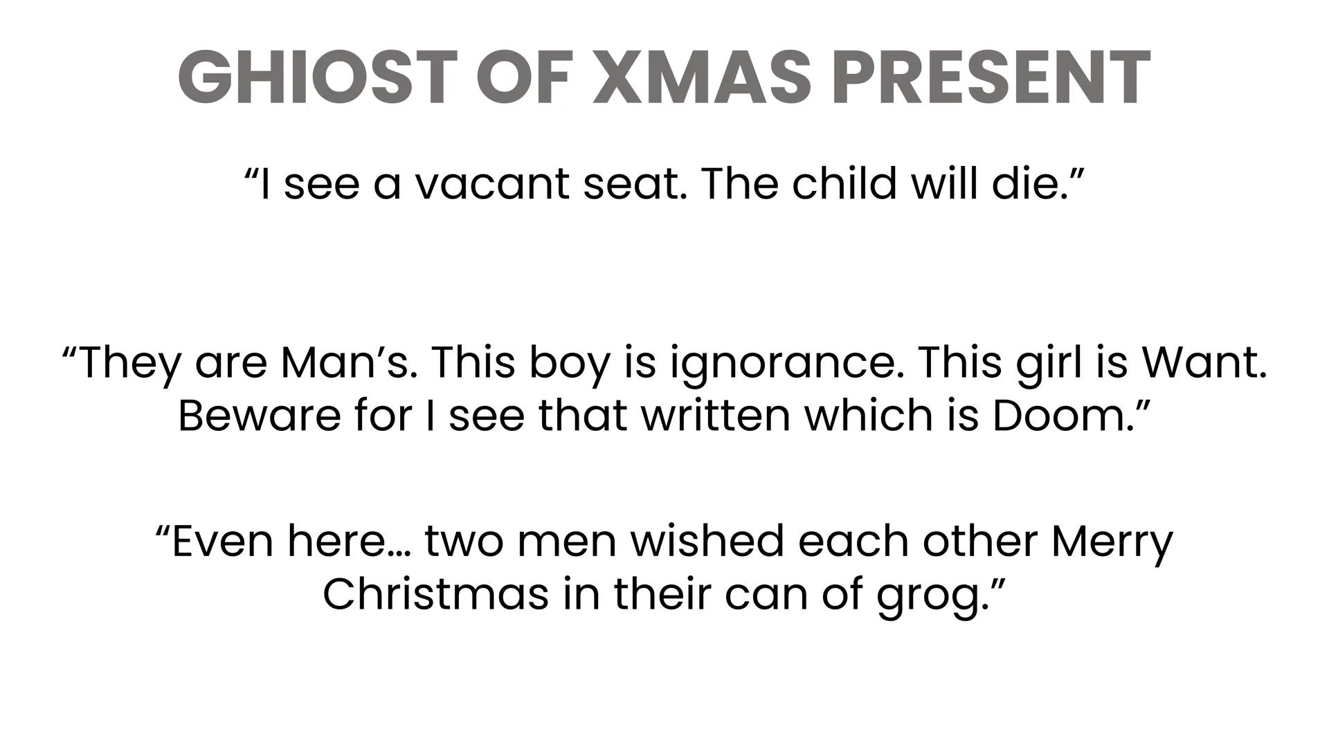 Simply explained: A Christmas Carol Quotes and Analysis for Key ...