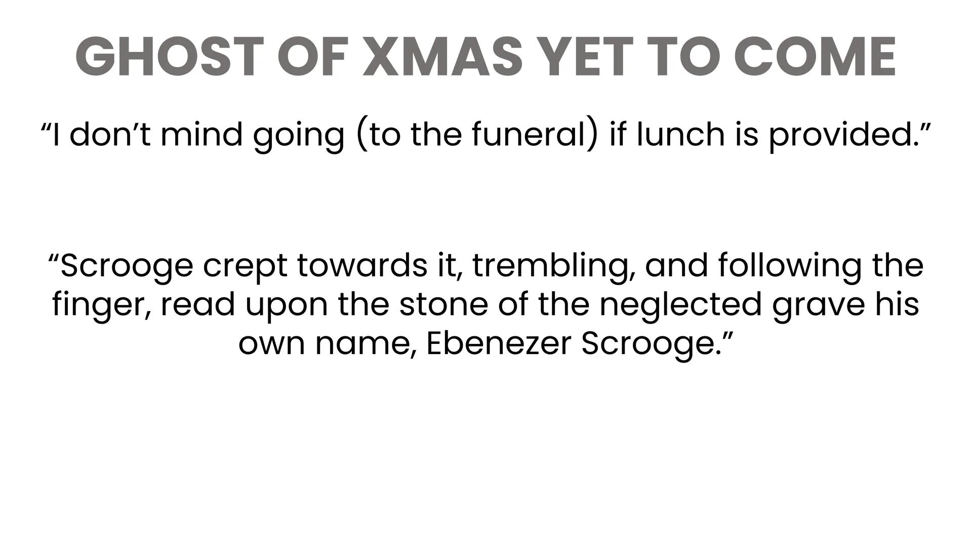 Simply explained: A Christmas Carol Quotes and Analysis for Key ...