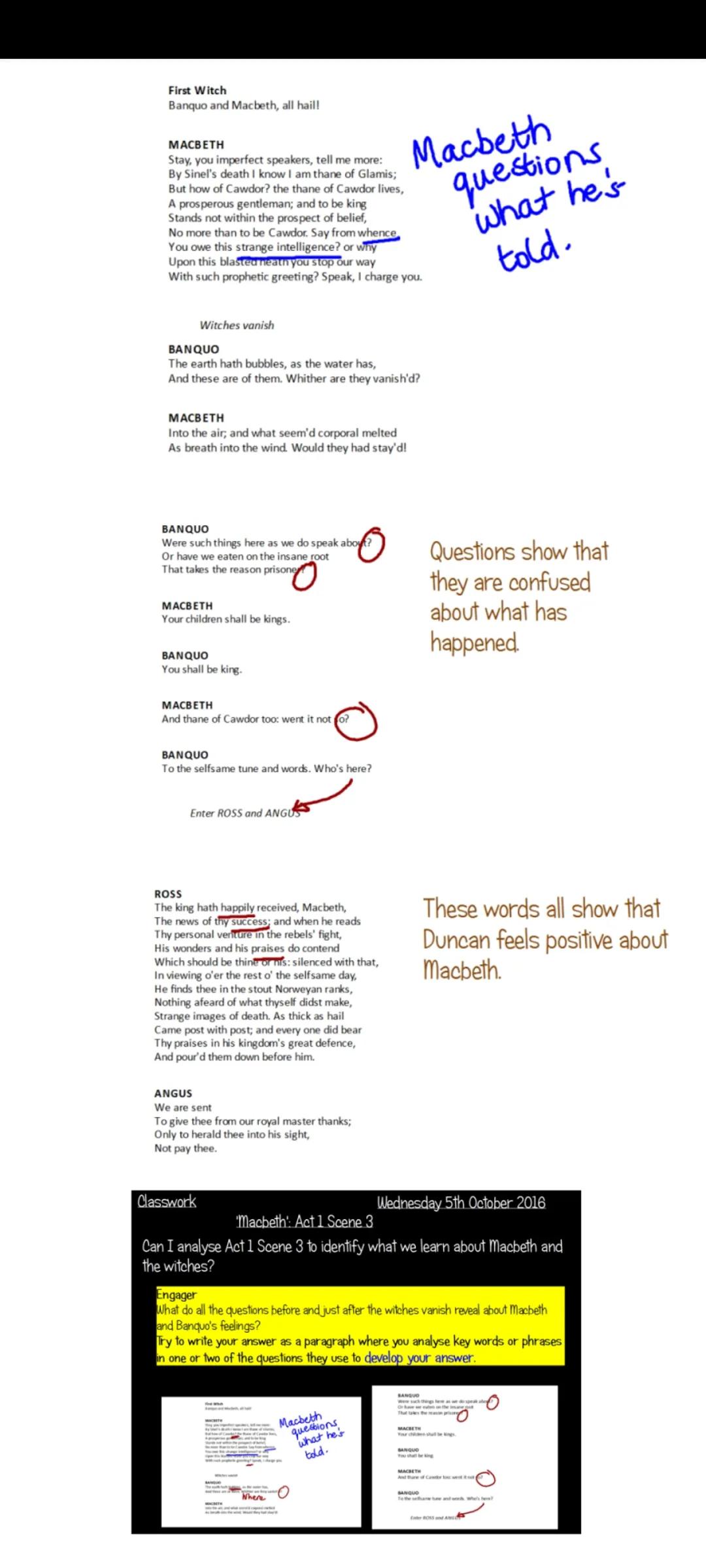 Simply explained: Your Guide to Macbeth: Detailed Annotations of Key ...