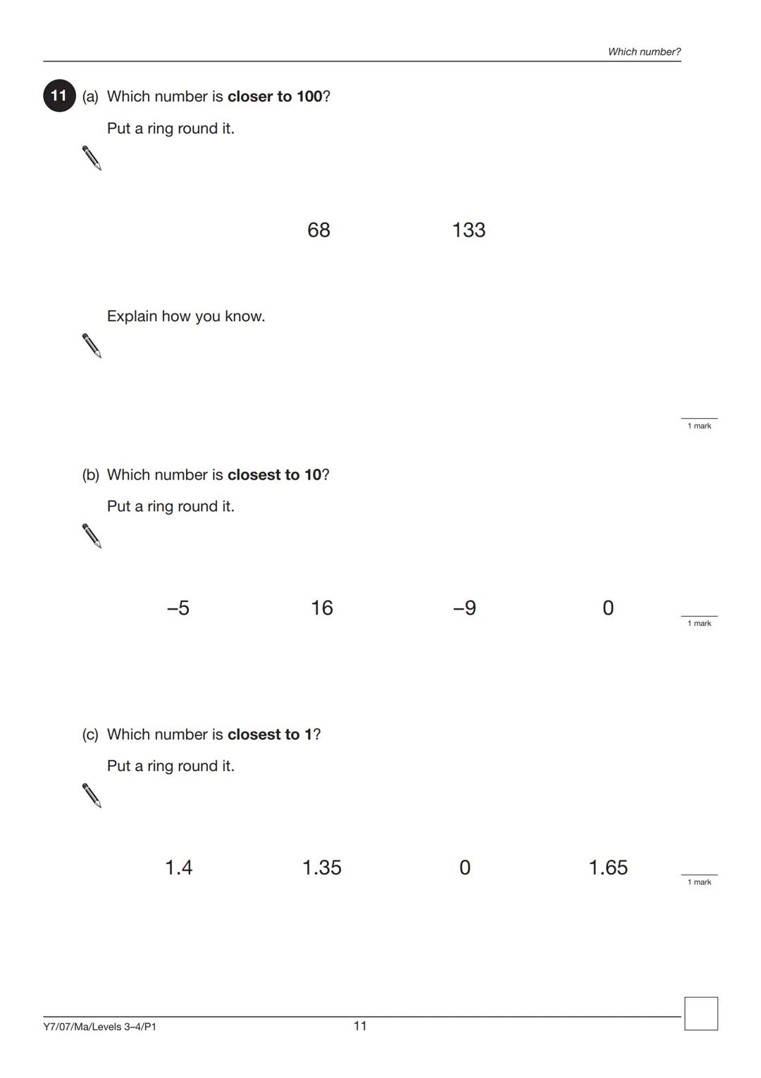 Simply explained: Year 7 Paper 1 (Maths) - Knowunity