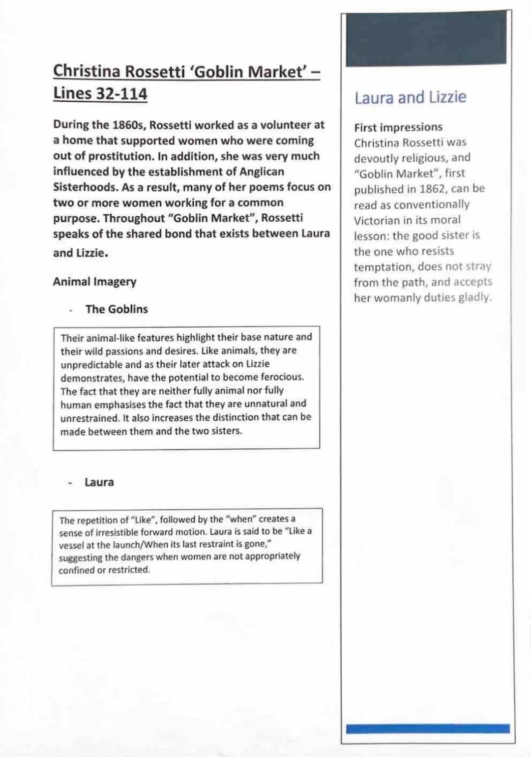 Simply explained: Goblin Market: Analysis and Themes (English ...