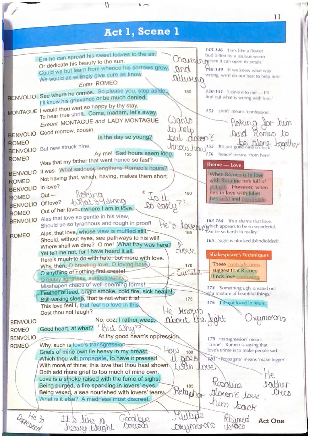 Romeo and Juliet Act 1 Scene 1 Detailed Analysis and Summary for Kids ...