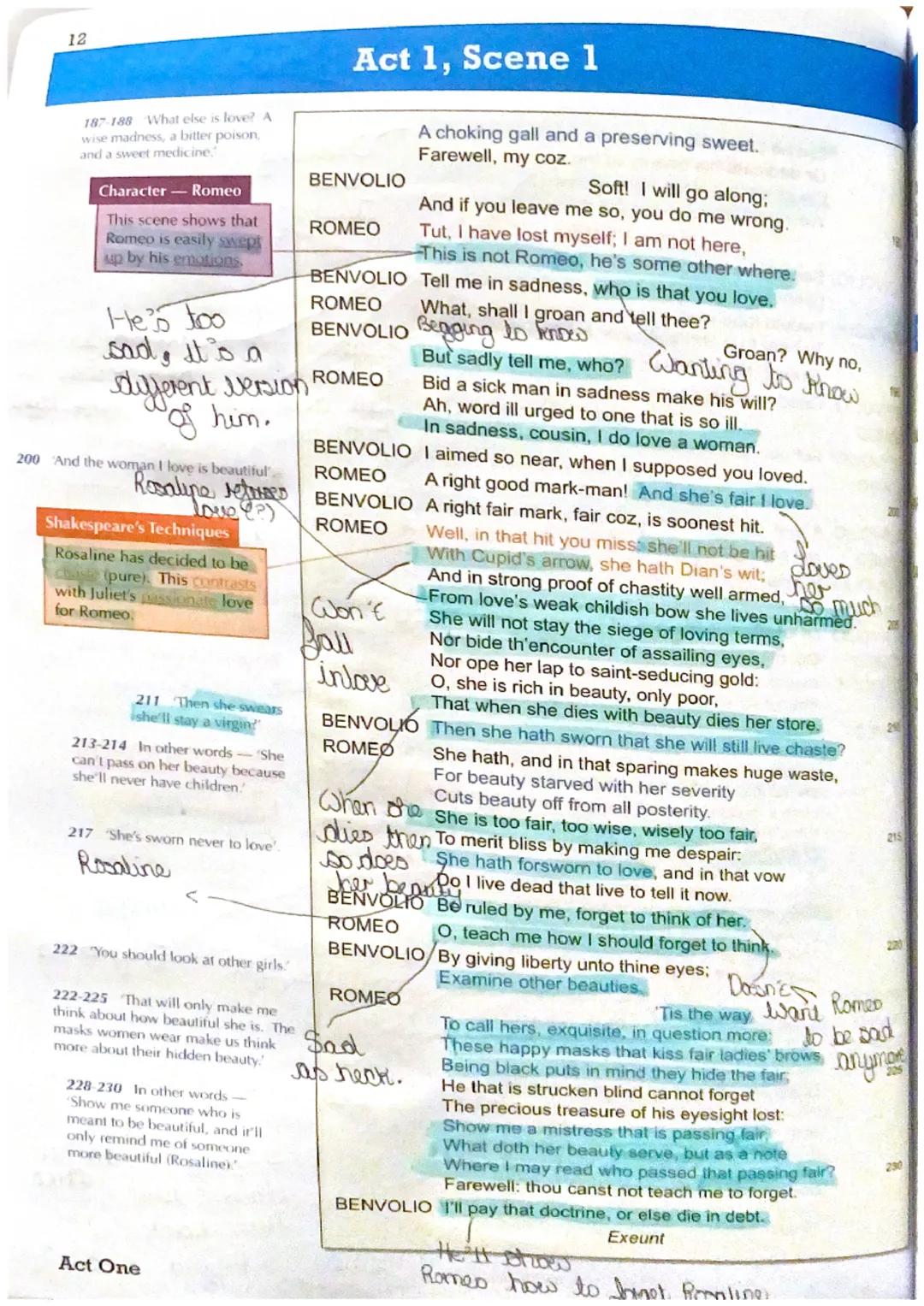 Romeo and Juliet Act 1 Scene 1 Detailed Analysis and Summary for Kids ...