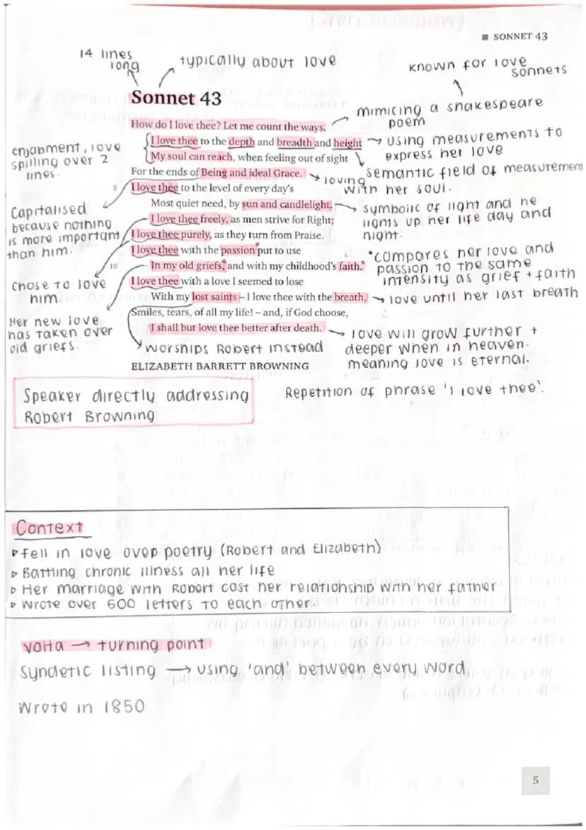 Simply explained: Sonnet 43 by Elizabeth Barrett Browning: Line-by-Line ...