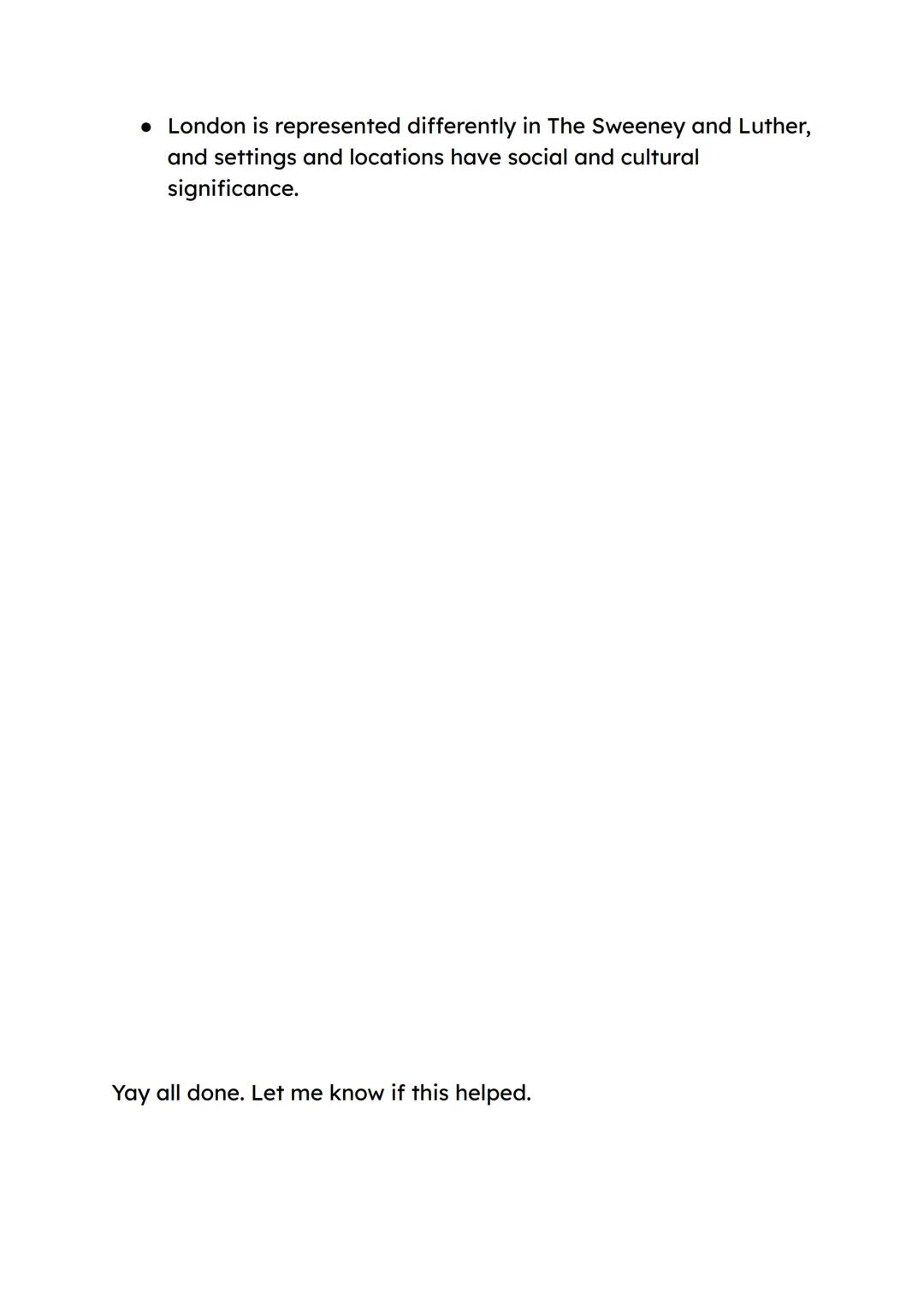 Simply explained: GCSE Media Studies Luther Revision Notes PDF | Eduqas ...