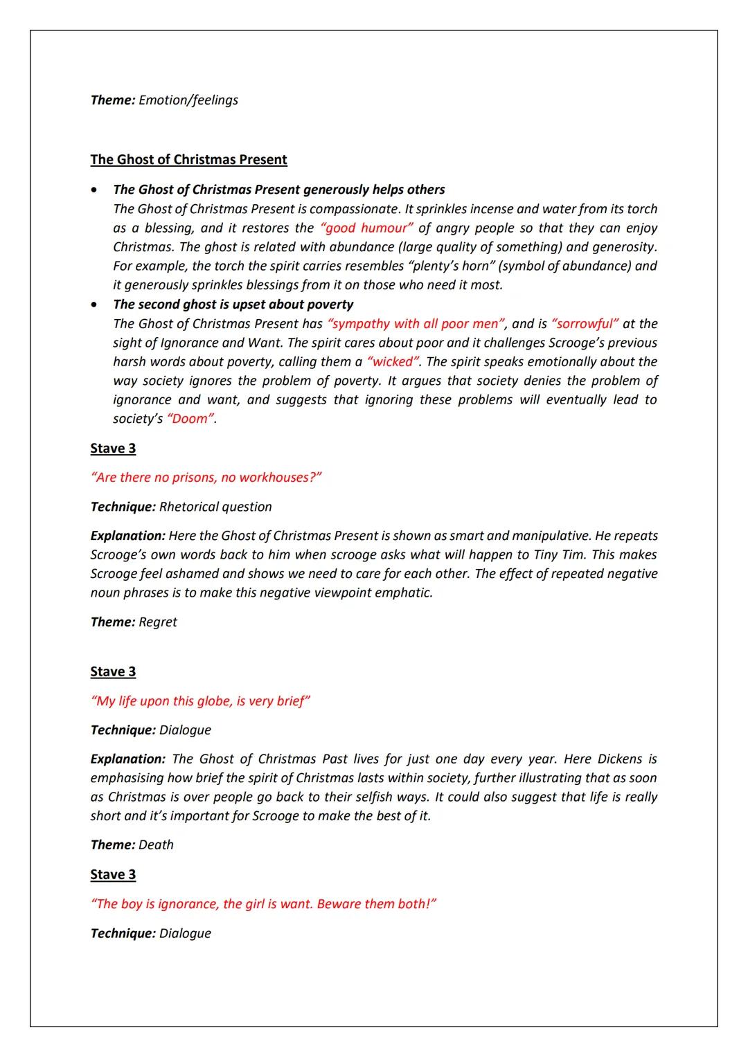 Simply explained: A Christmas Carol Key Quotes & Detailed Analysis for ...