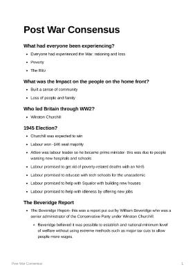 Higher History Essay: Votes for Women & Suffragette Movement (History ...