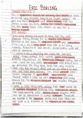 Simply explained: An Inspector Calls Character Analysis PDF – Easy GCSE ...