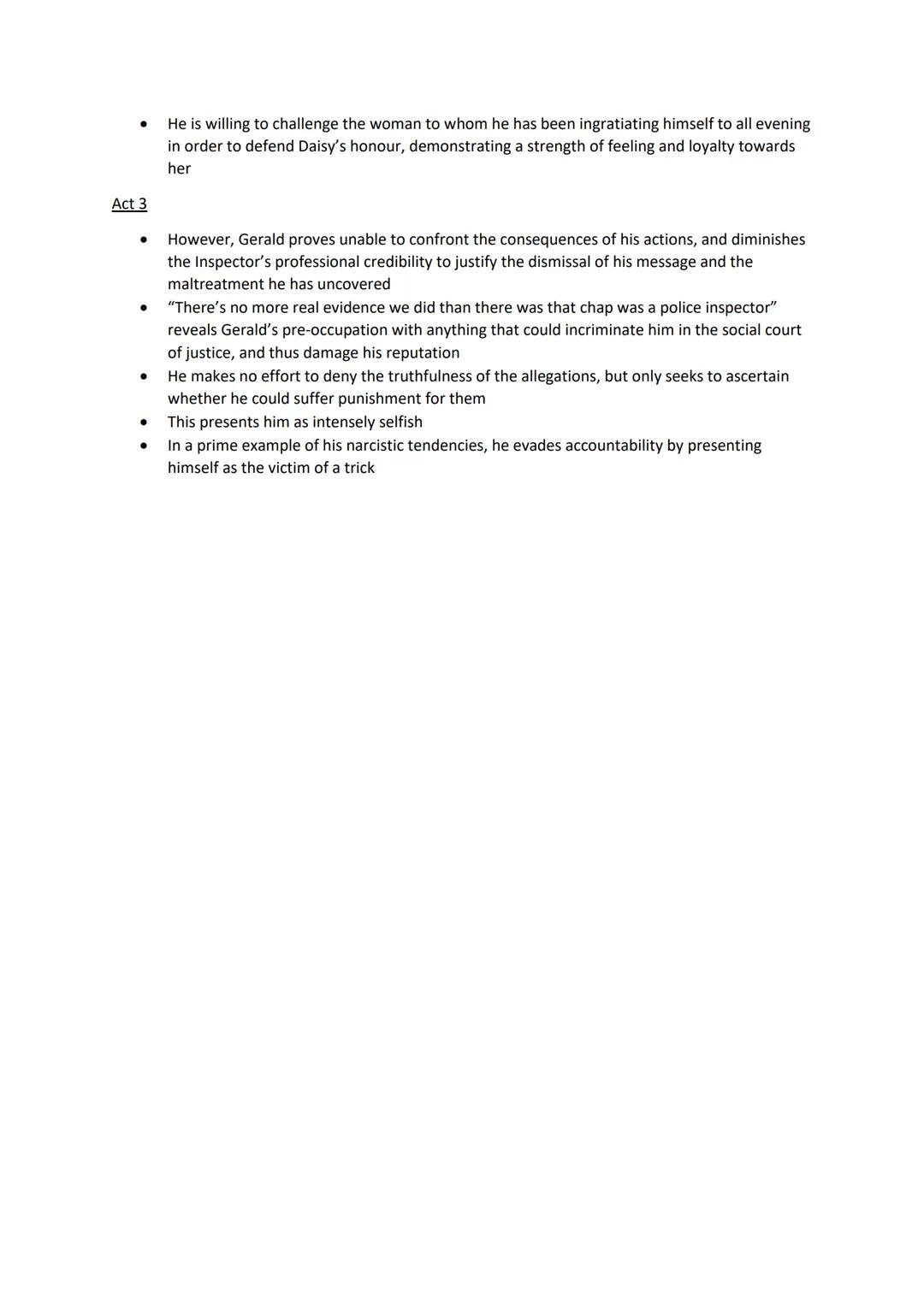 The Tragedie of Gerald Croft: Quotes, Essay, and Character Analysis ...