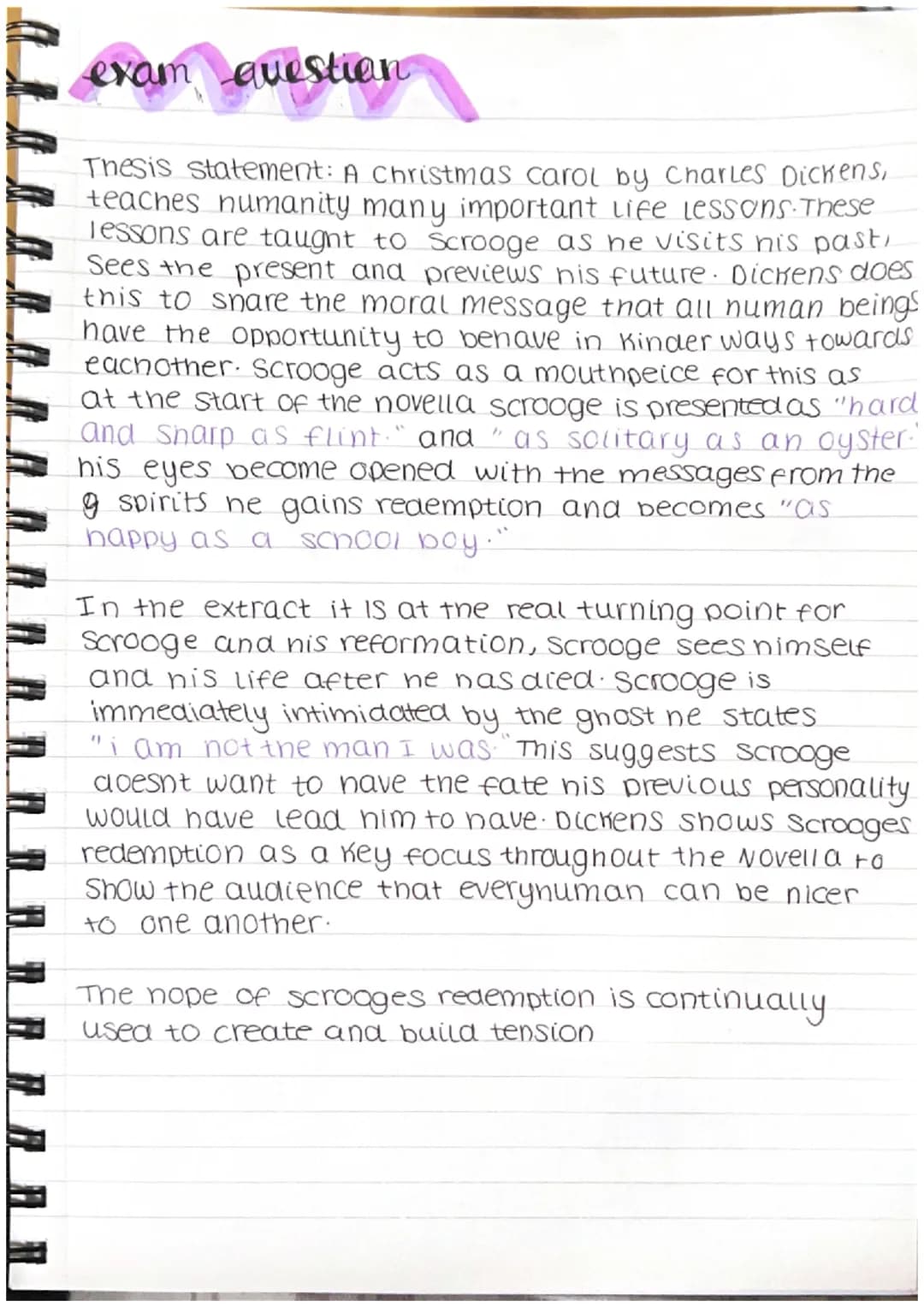 Redemption in A Christmas Carol - Essay Quotes & Analysis for GCSE and ...