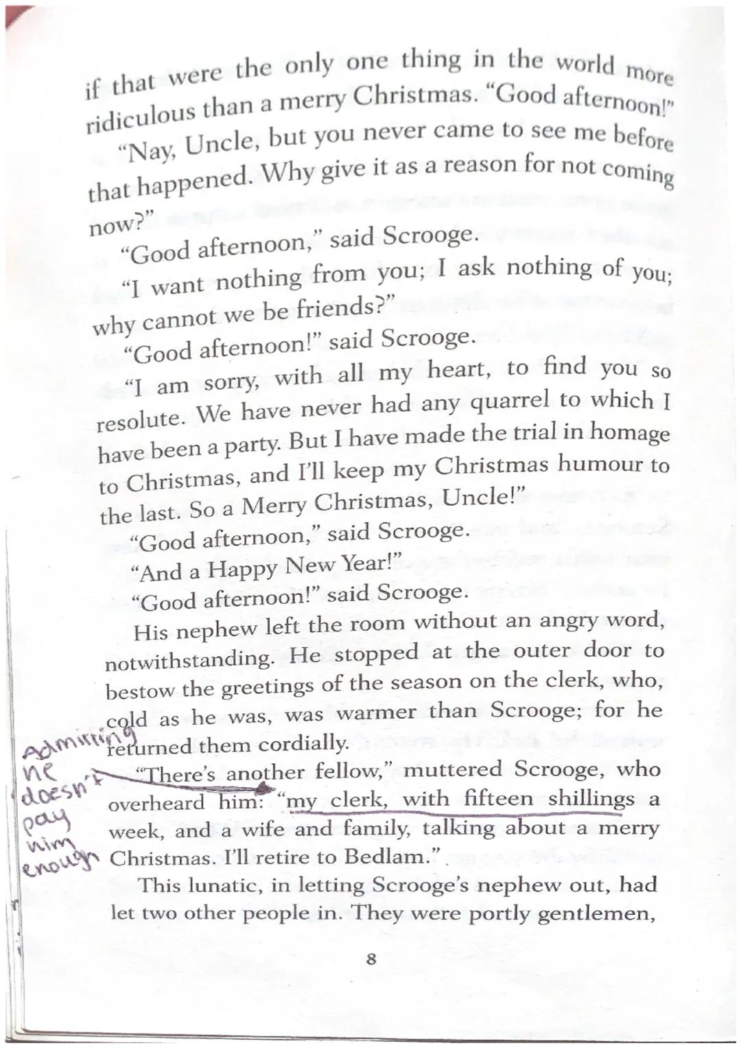 A Christmas Carol Stave 1 Annotations and Summary - Marley's Ghost and ...