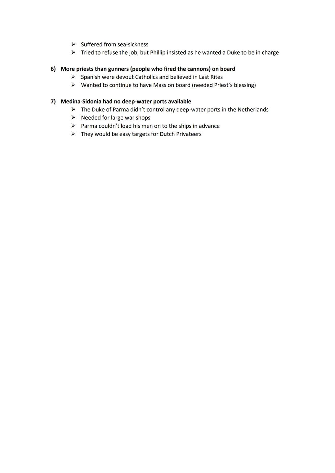 Top 5 Reasons Why the Spanish Armada Failed - For Edexcel GCSE & BBC ...