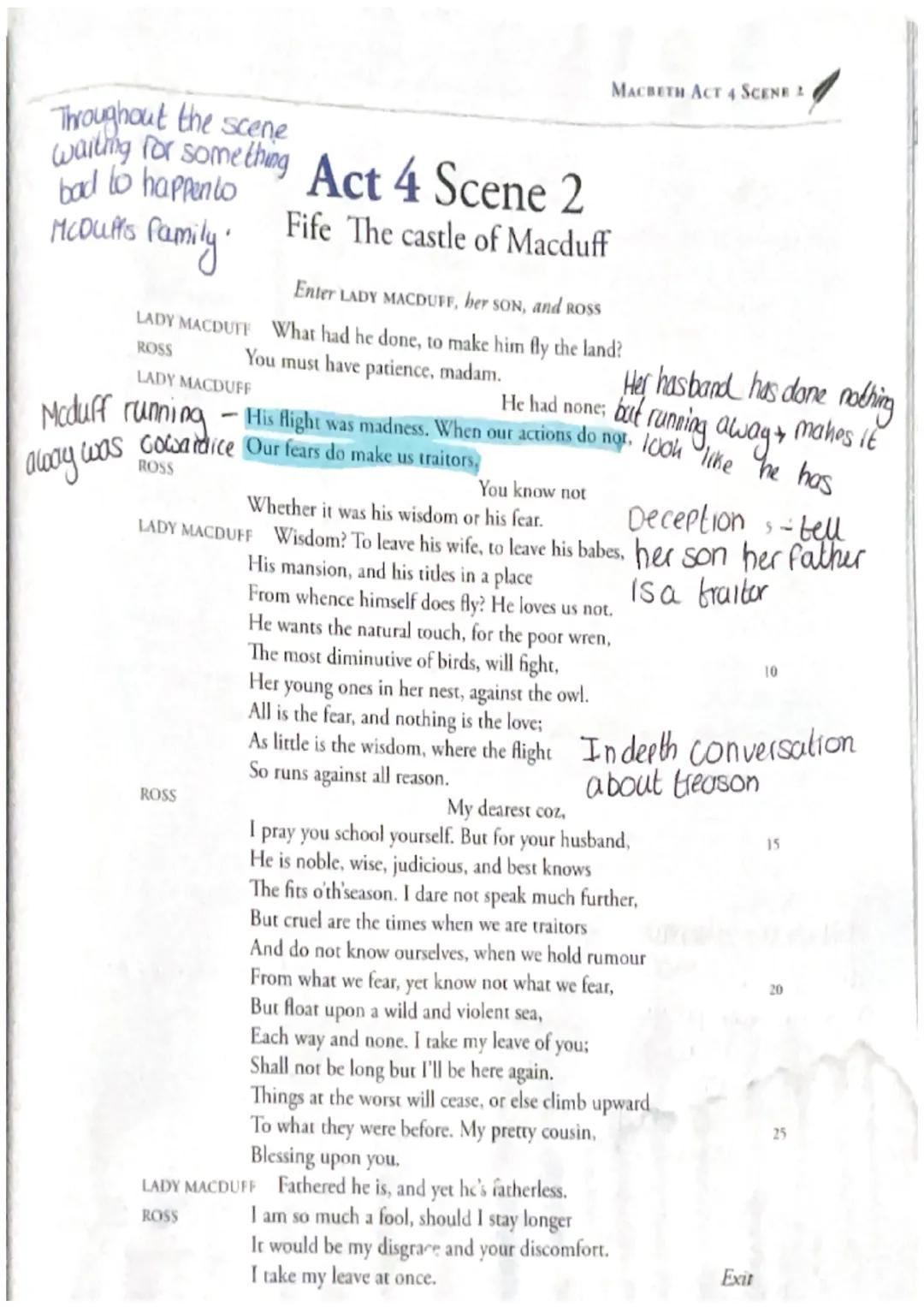 Macbeth Act 4: Scene 1 Analysis and Important Quotes (English ...