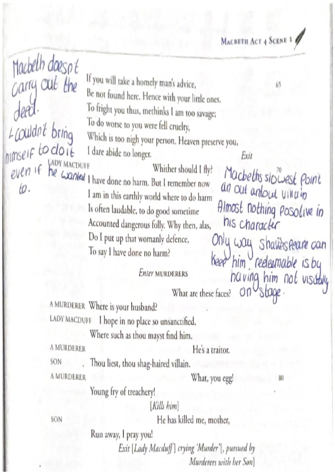 Macbeth Act 4: Scene 1 Analysis and Important Quotes (English ...