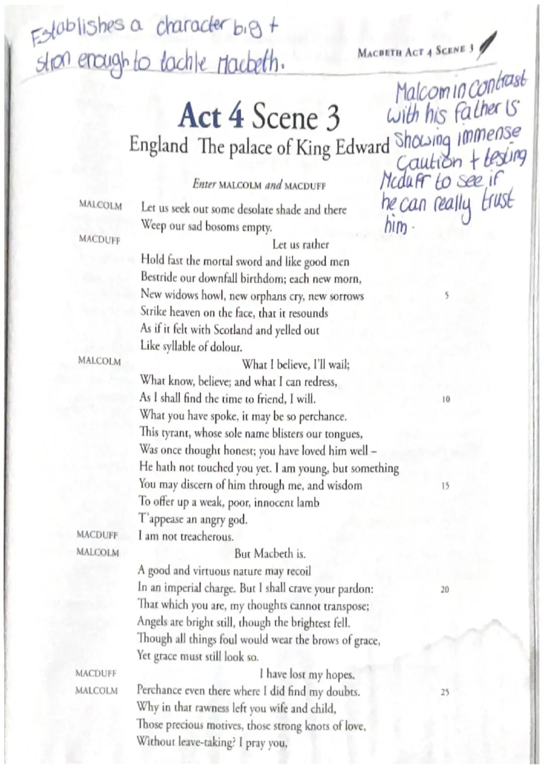 Macbeth Act 4: Scene 1 Analysis and Important Quotes (English ...