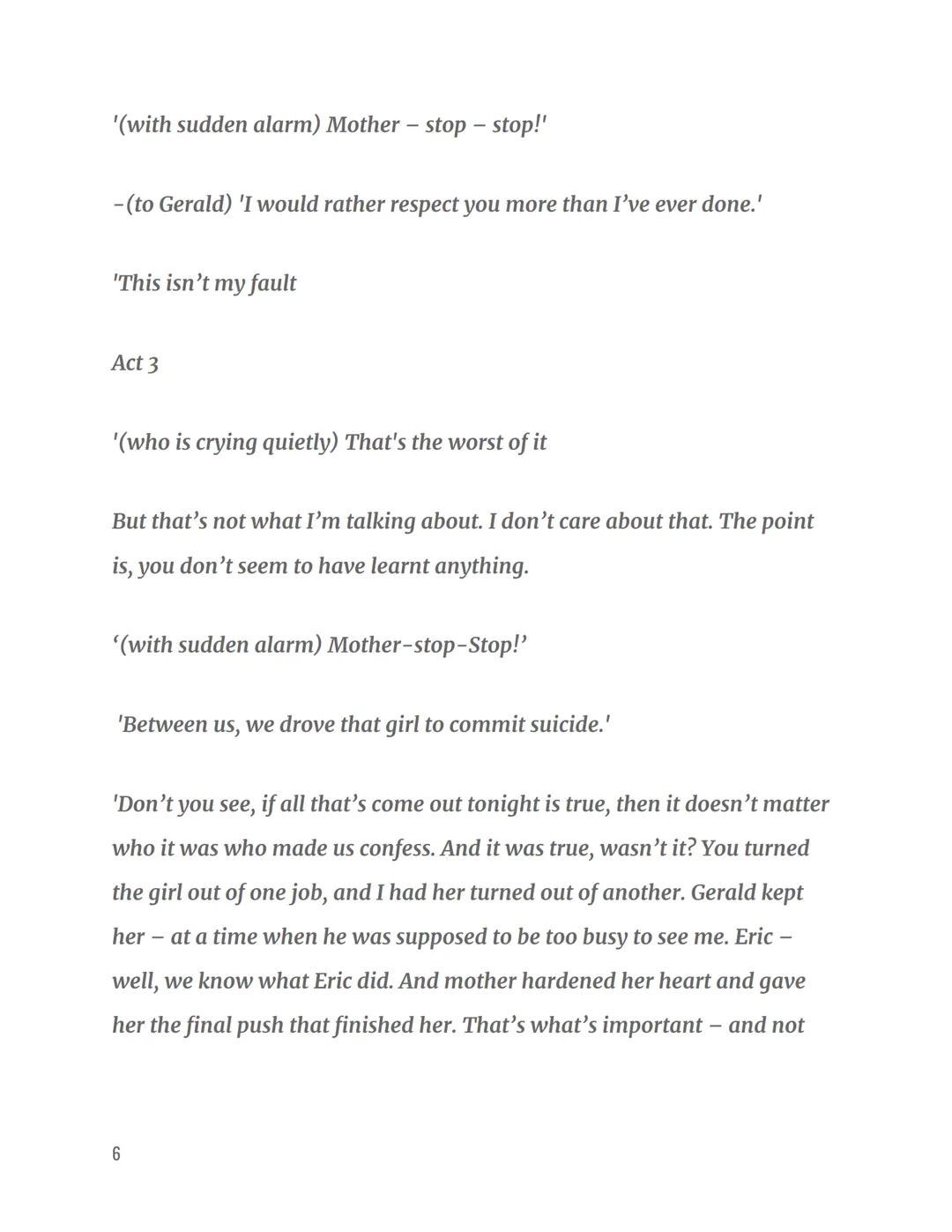 Simply explained: Sheila Birling Quotes and Character Analysis in An ...