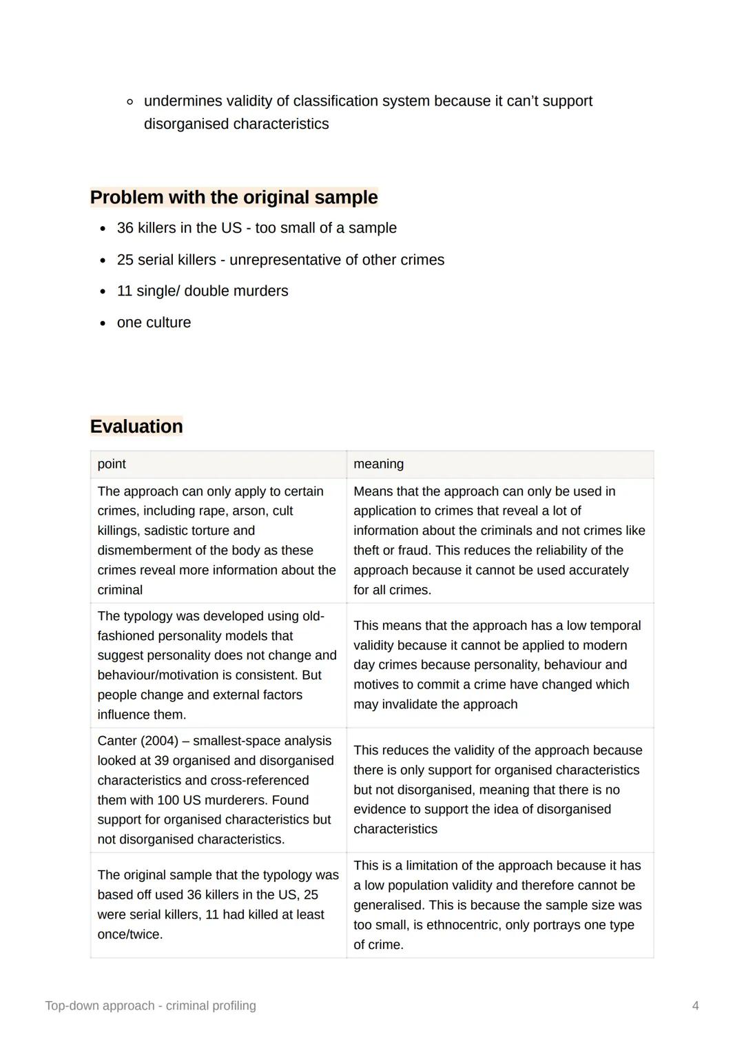 Simply explained: What is the Top-Down Approach to Offender Profiling ...