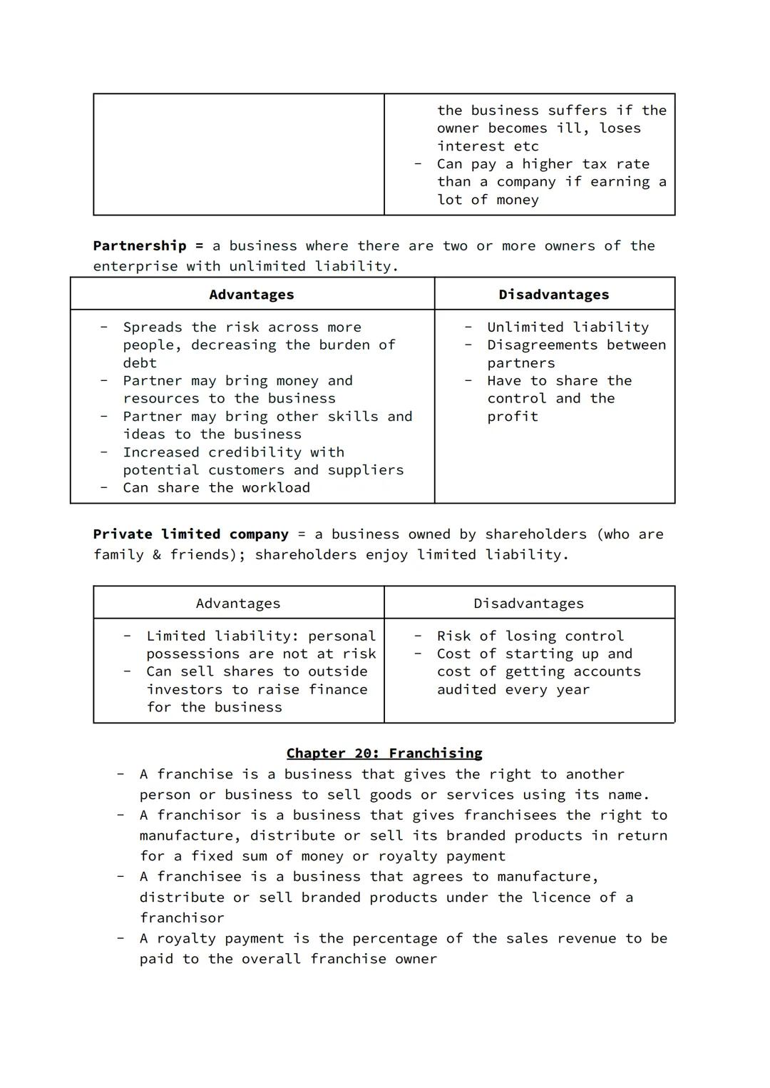 Simply explained: GCSE Business 2022 Revision Notes PDF - Edexcel ...