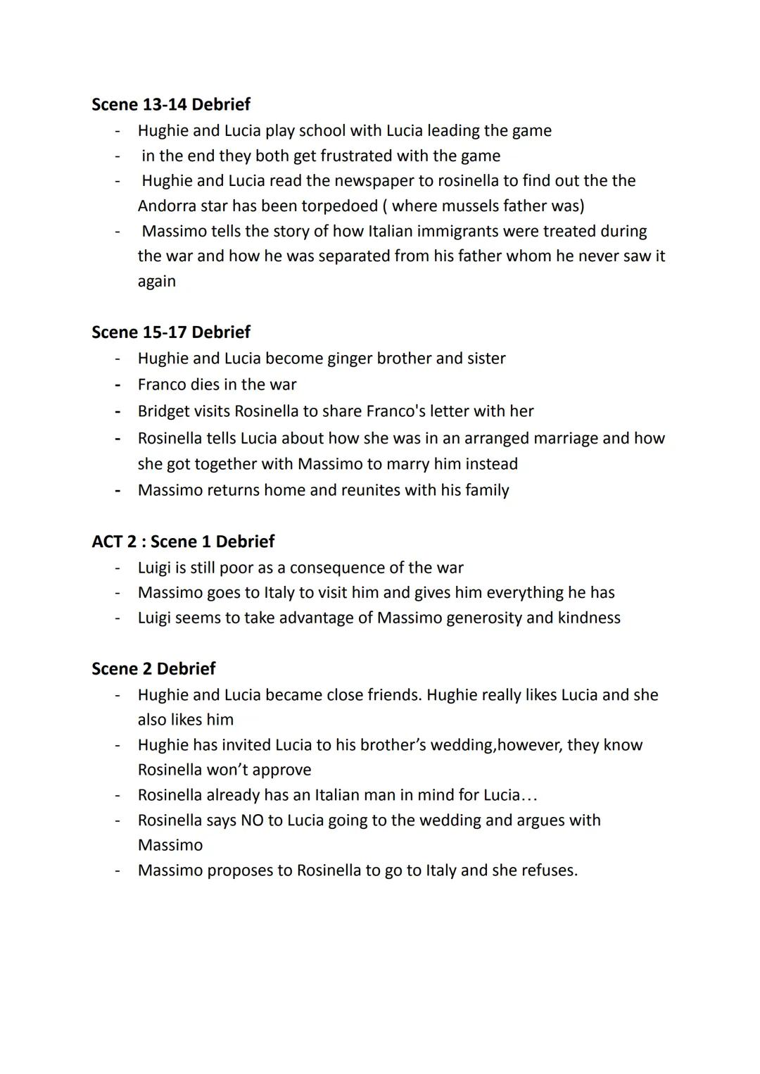 Free Study Notes for N5 Tally's Blood: Characters, Themes & More ...