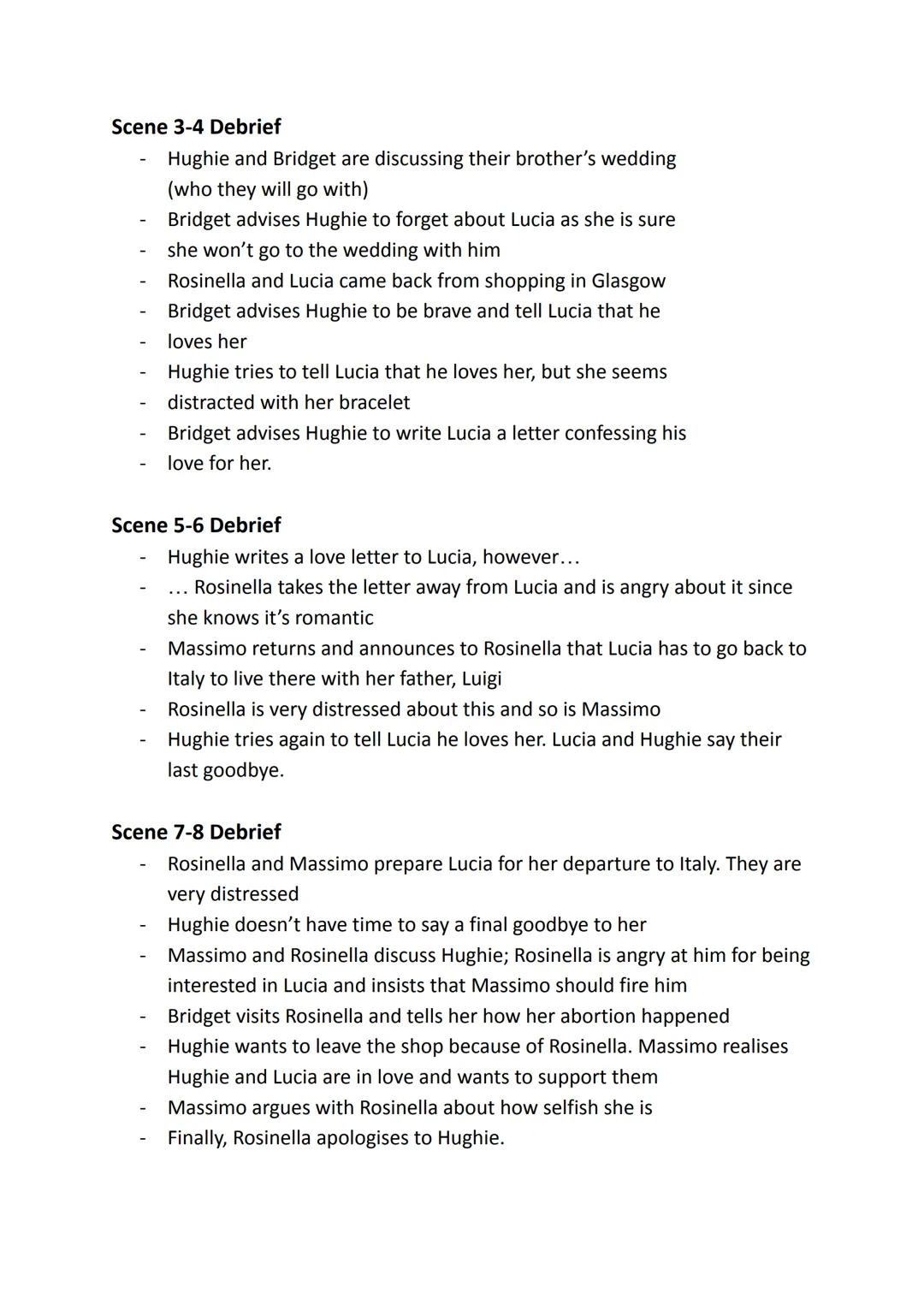 Free Study Notes for N5 Tally's Blood: Characters, Themes & More ...