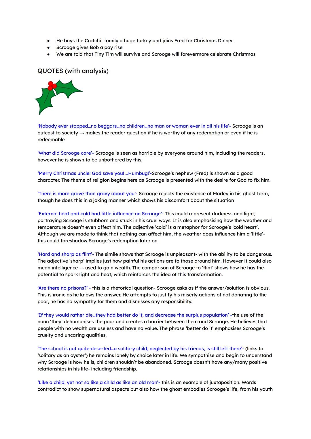 A Christmas Carol: Understanding the Victorian Context and Summaries ...