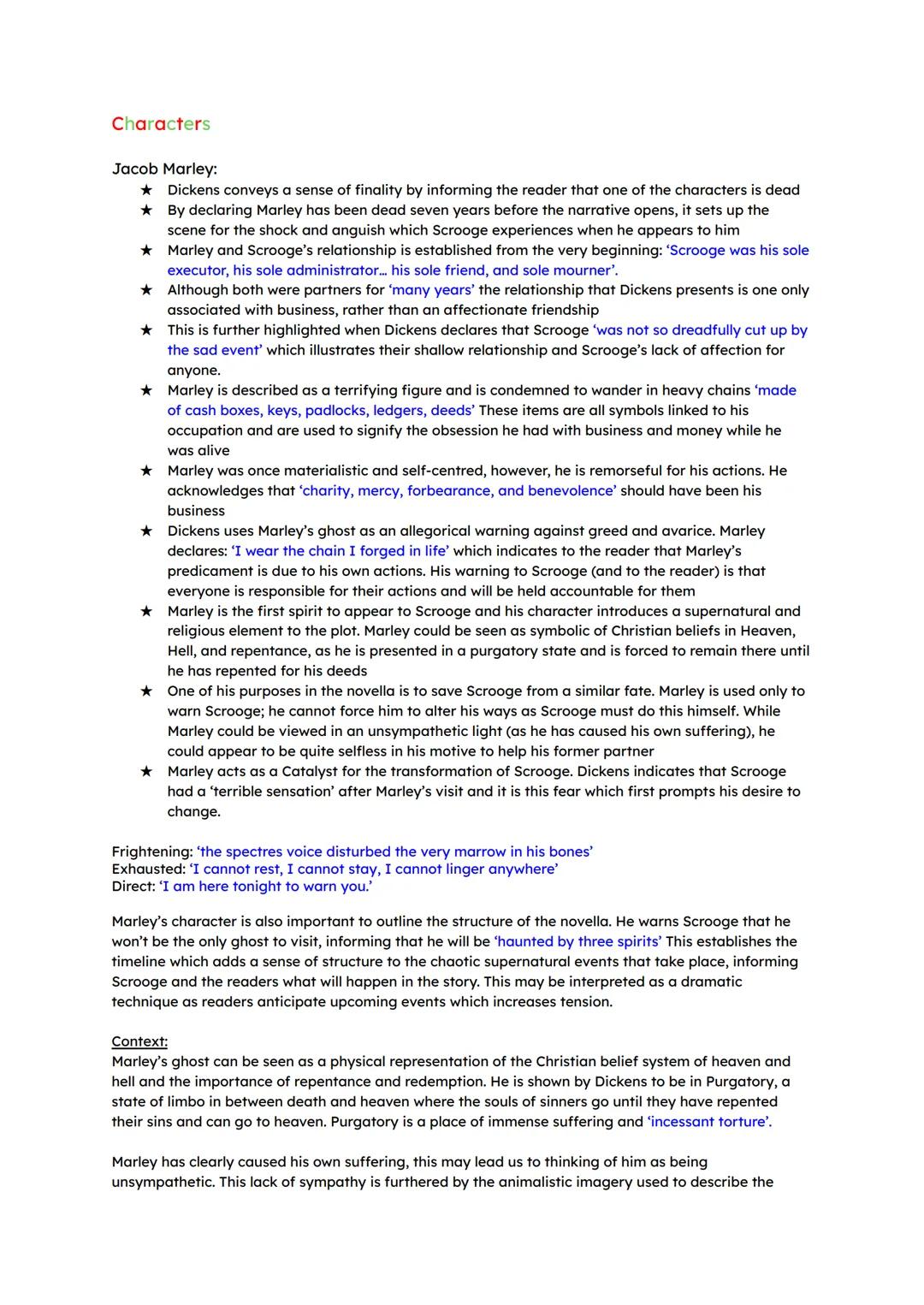 A Christmas Carol: Understanding the Victorian Context and Summaries ...