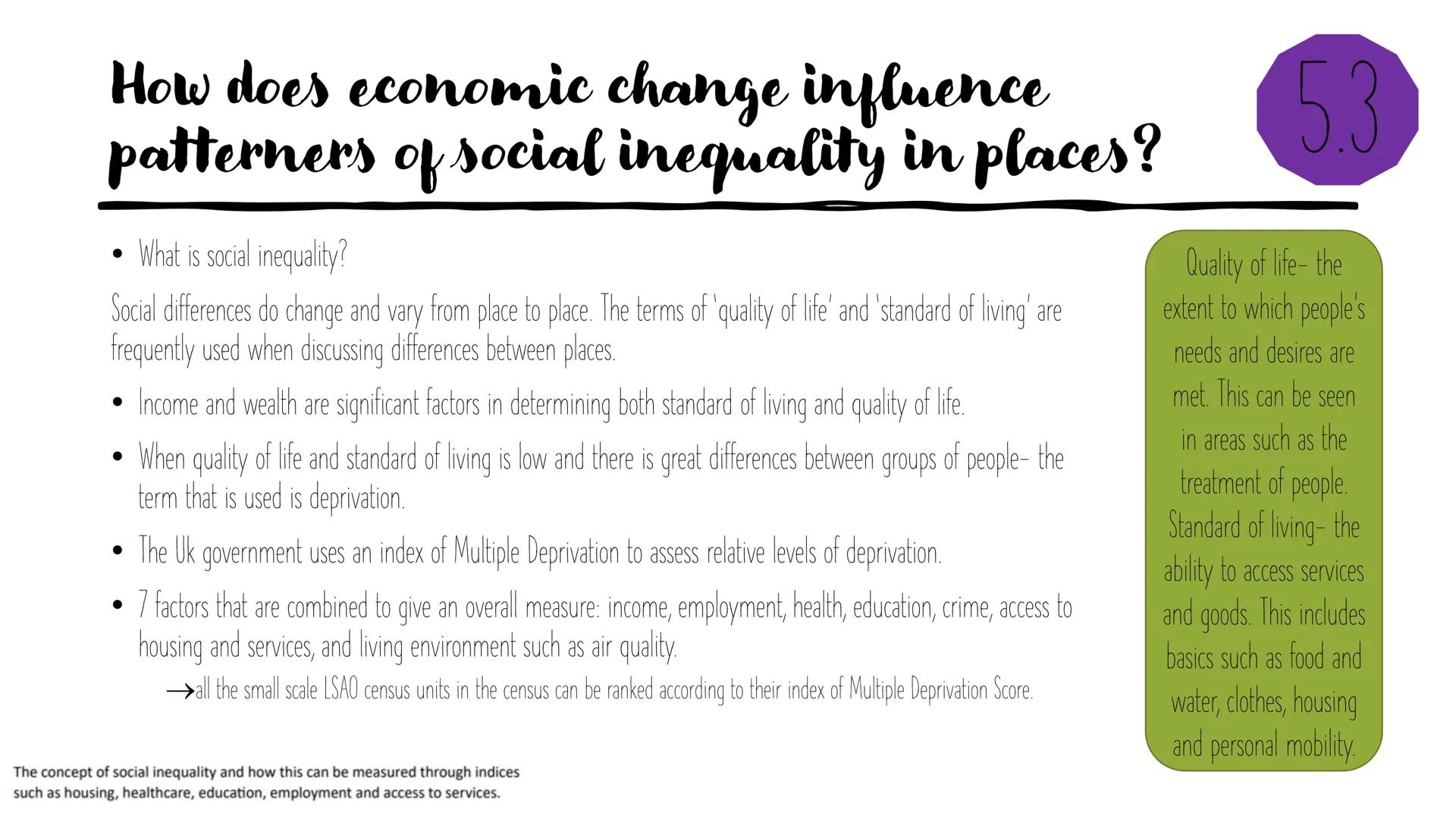 Simply explained: Changes spaces; making places (Geography) - Knowunity