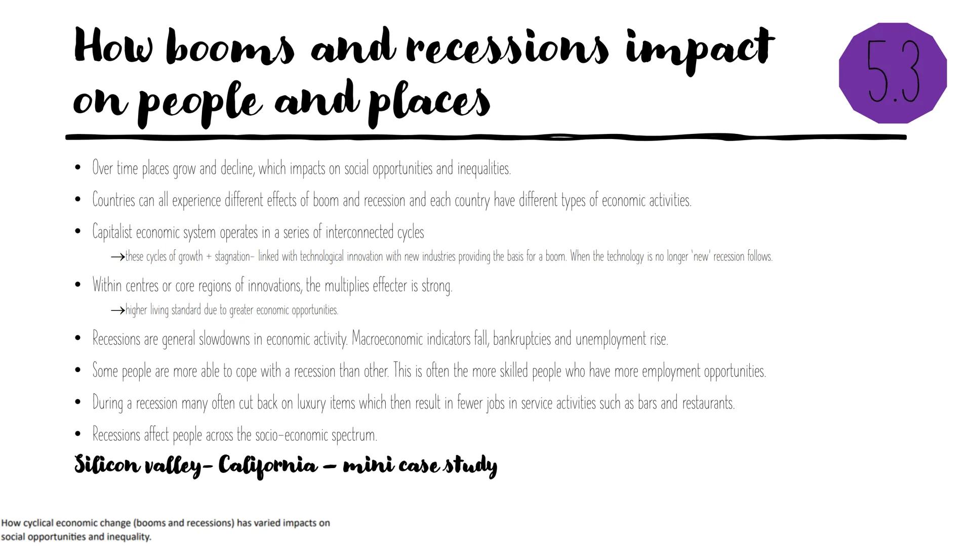 Simply explained: Changes spaces; making places (Geography) - Knowunity
