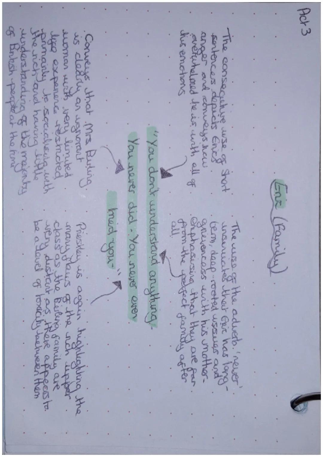 Eric Birling Quotes & Analysis: Acts 1, 2, 3 and More! (English ...