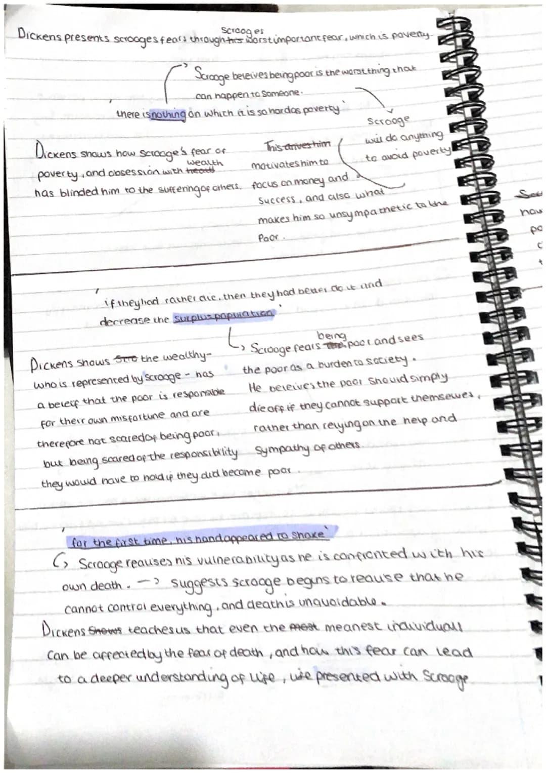 Exploring Scrooge's Fears in A Christmas Carol: Quotes and Analysis ...