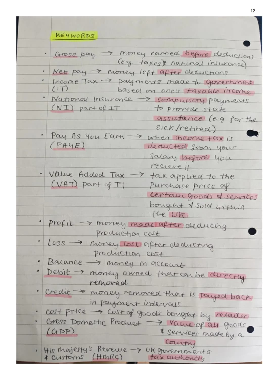 AQA Paper 1 AS Core Maths Notes (Maths) - Knowunity