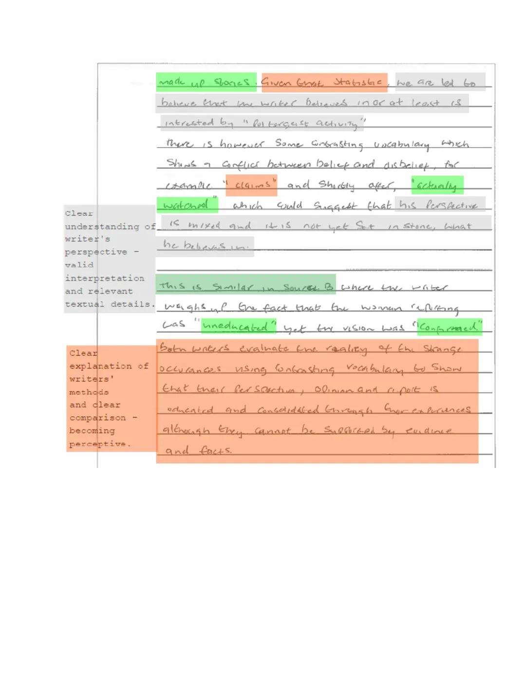 GCSE English Language Paper 2 Revision Tips and Model Answers (English ...