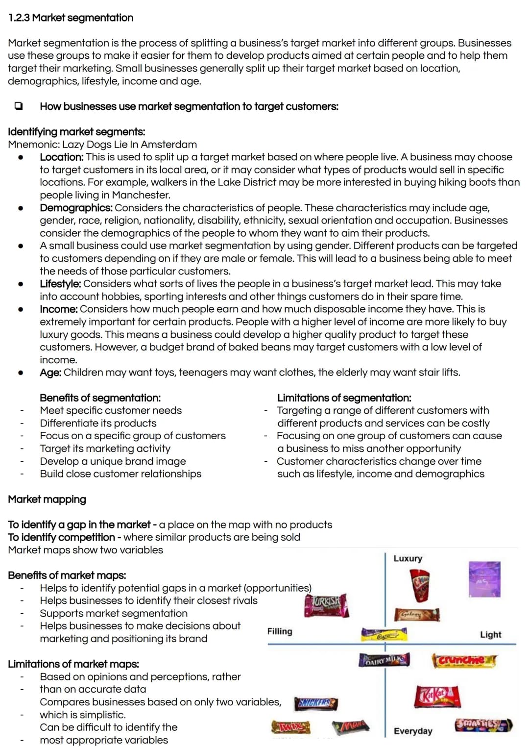 Edexcel Business Theme 1 Revision Notes PDF | Free A-level & GCSE ...