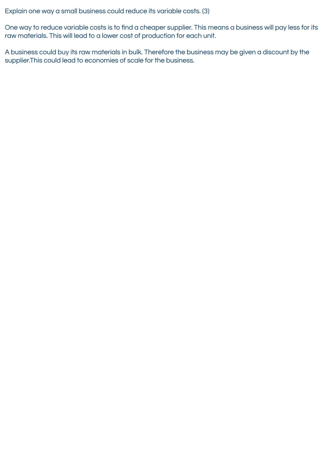 Edexcel Business Theme 1 Revision Notes PDF | Free A-level & GCSE ...