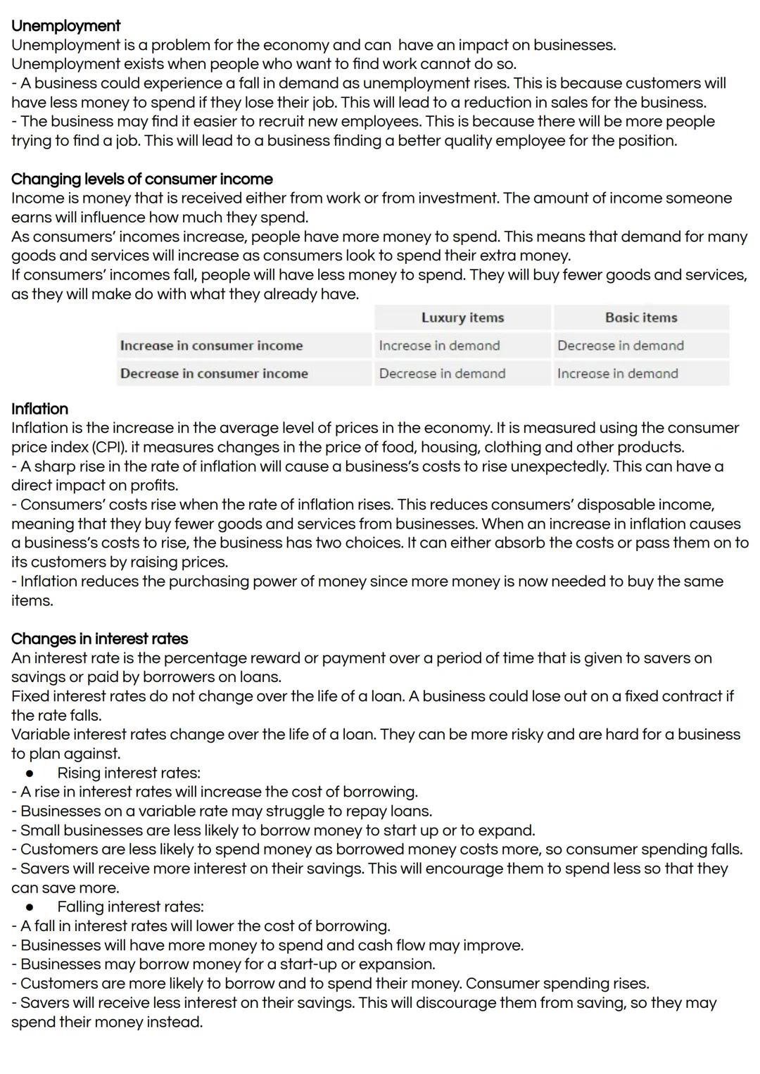Edexcel Business Theme 1 Revision Notes PDF | Free A-level & GCSE ...