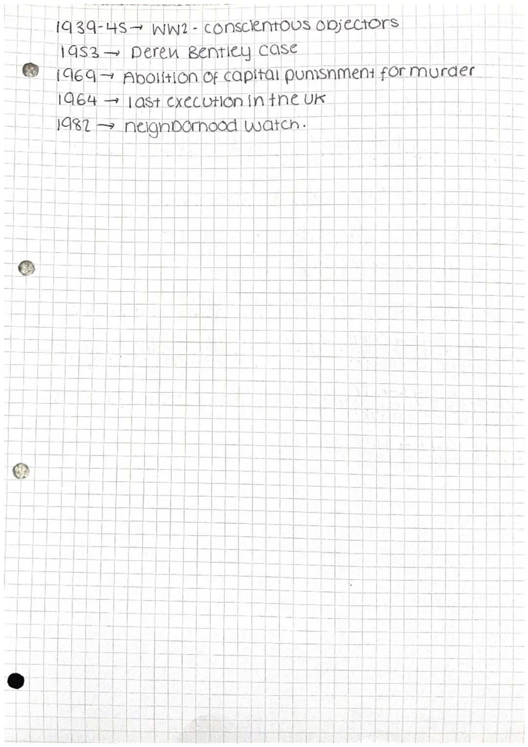 Simply explained: Crime and Punishment Timelines and Key Dates for GCSE ...