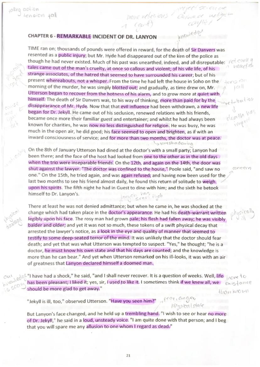 Simply explained: Jekyll and Hyde Chapter 6 and 7: Quotes, Summaries ...