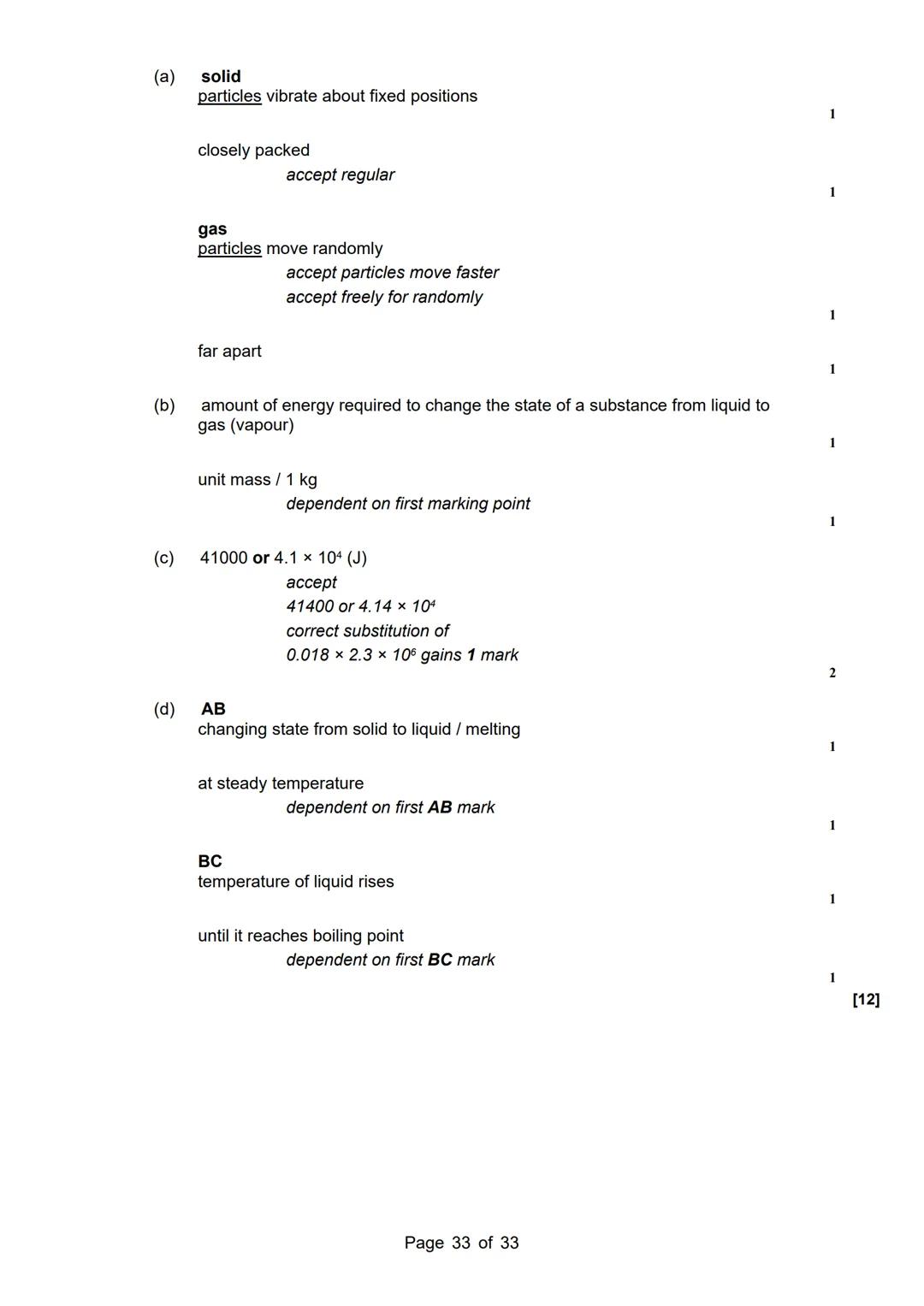 Physics Topic 3: Particle model of matter (MASTER Booklet) (Physics) as PDF - Knowunity