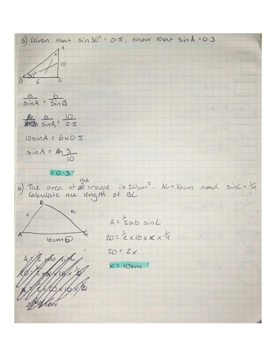 Simply explained: Nat 5 Maths: Easy Triangle Area Formulas and More ...