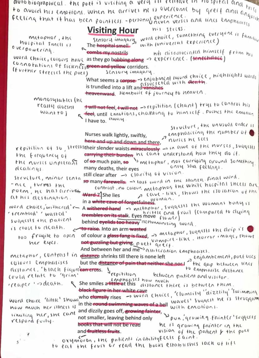 Visiting Hour by Norman MacCaig: Poem Analysis, Summary & Themes ...