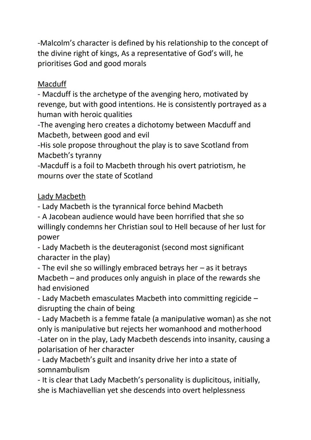 Simply explained: Detailed Macbeth Study Guide for Grade 9 Essays ...